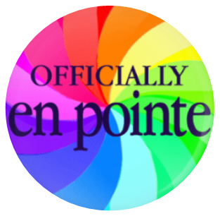 Button - Officially En Pointe (Rainbow) – B Plus Printworks