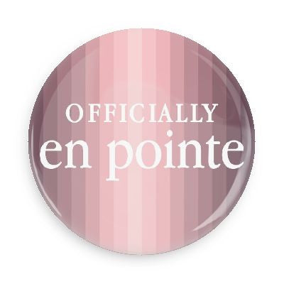 Pocket Mirror - Officially En Pointe (Pink) – B Plus Printworks